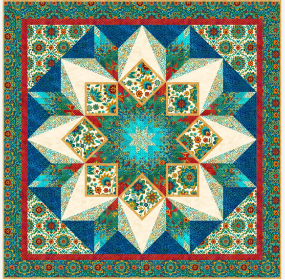 Boho Starburst Class | Leatherstocking Quilts